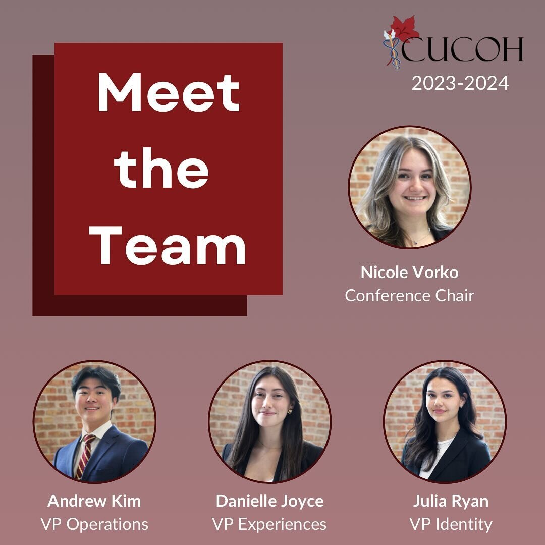 Canadian Undergraduate Conference on Healthcare (CUCOH)