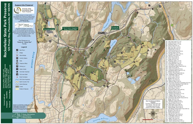 RSPP Map — Friends of the Rockefeller State Park