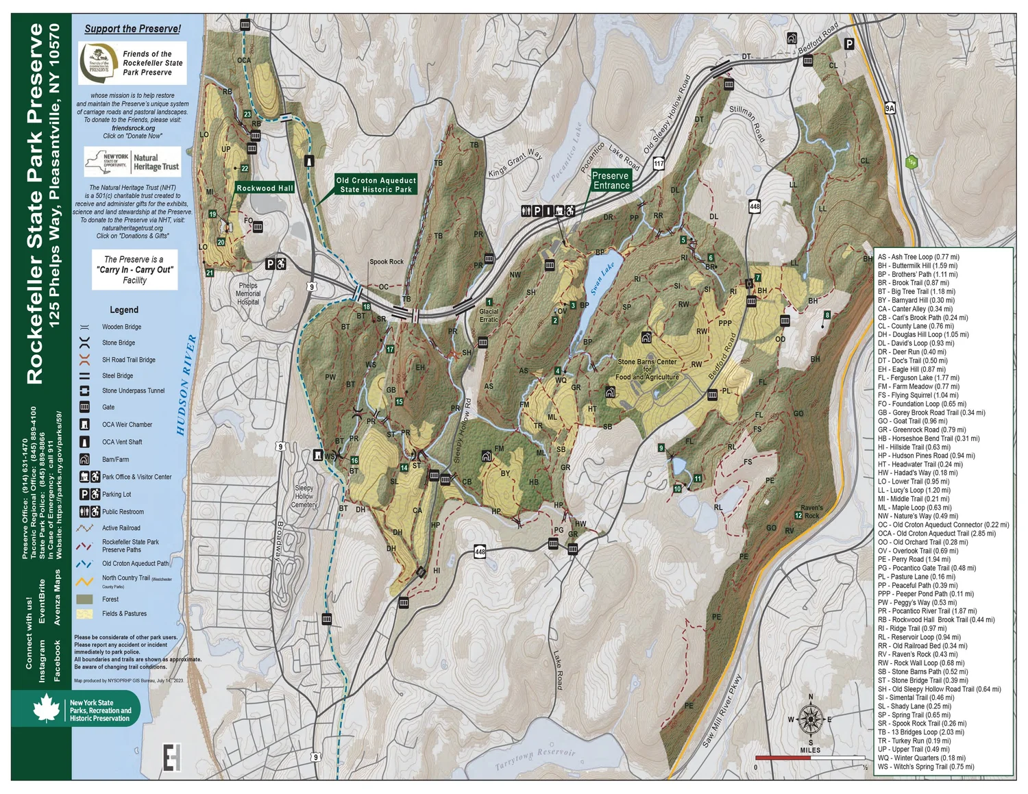RSPP Map — Friends of the Rockefeller State Park