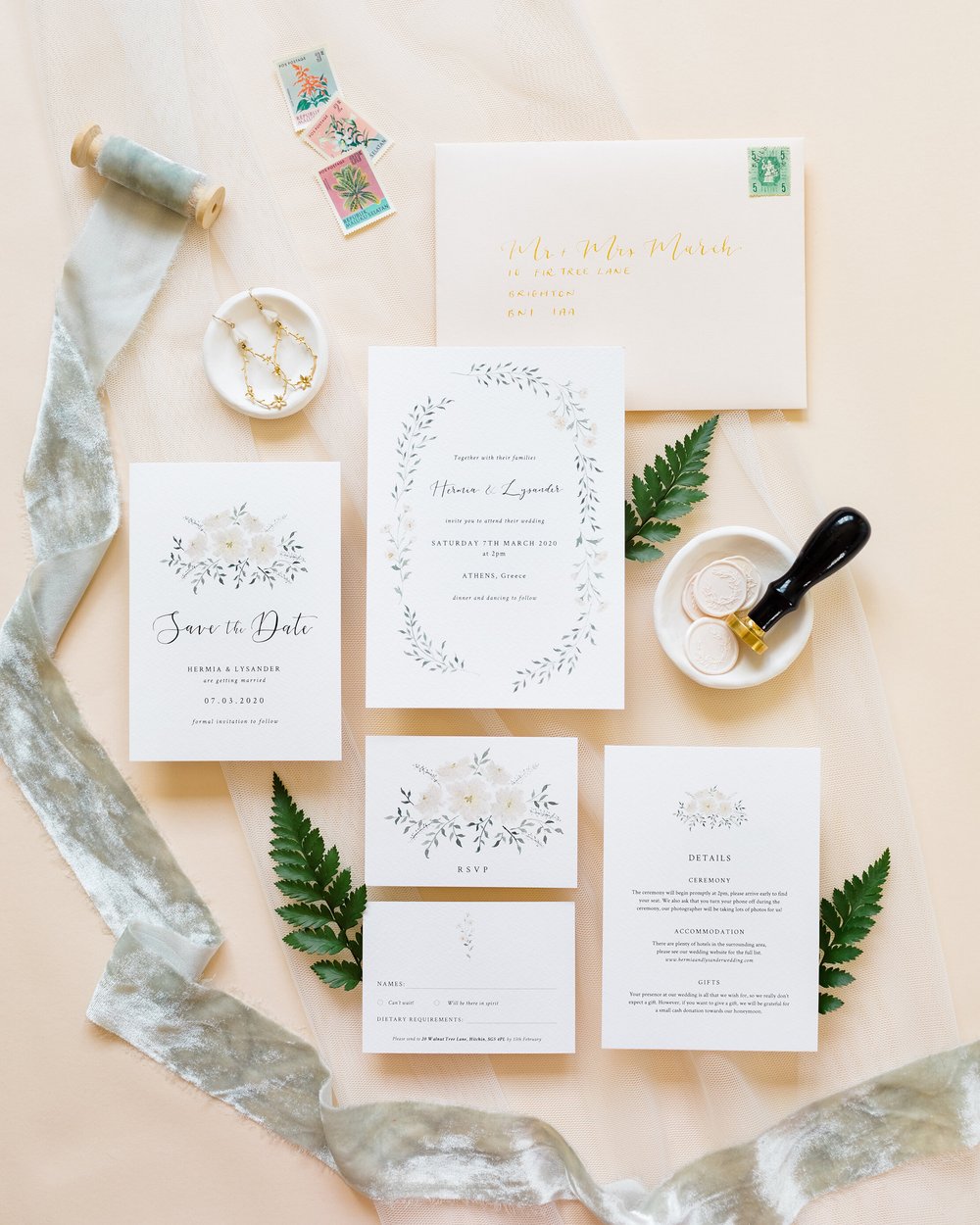 Invitation Ideas for your Spring Wedding — Olive & Millicent