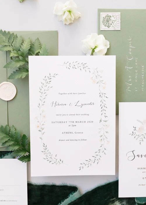 Invitation Ideas for your Spring Wedding — Olive & Millicent