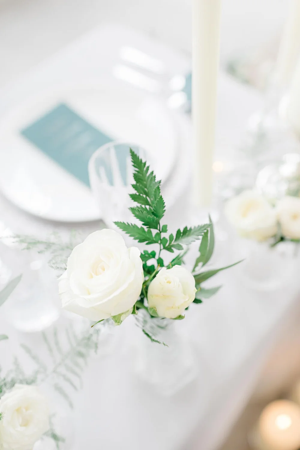 Green and White Winter Wedding Inspiration at Rushton Hall — Olive ...