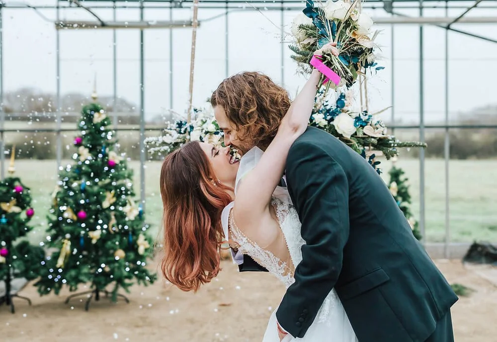 Colourful Christmas Wedding Inspiration — Olive & Millicent