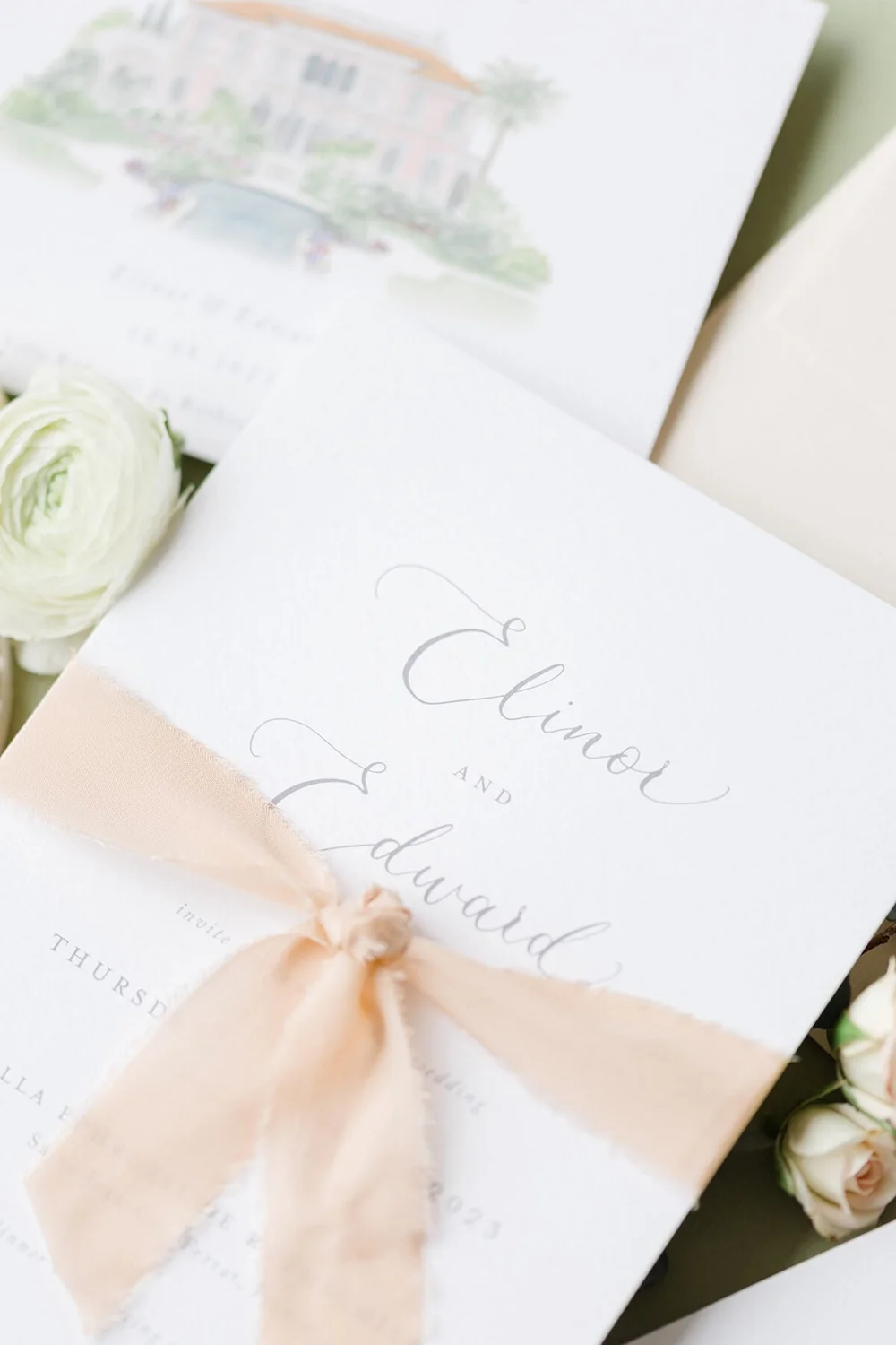 Elegant Wedding Invitations for Modern Couples — Olive & Millicent