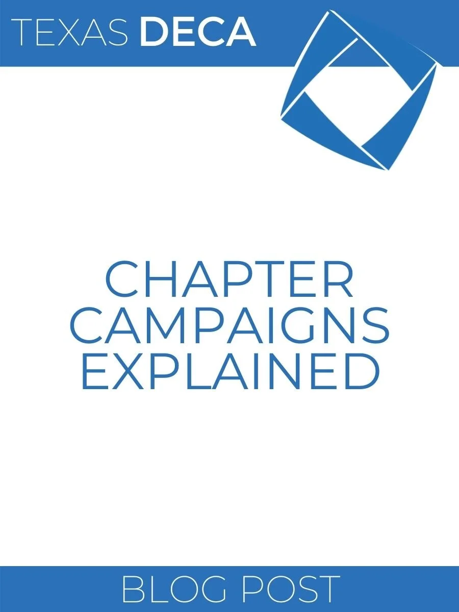 Chapter Campaigns Explained — Texas DECA
