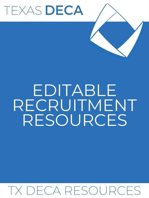 Templates — Sample — Texas DECA