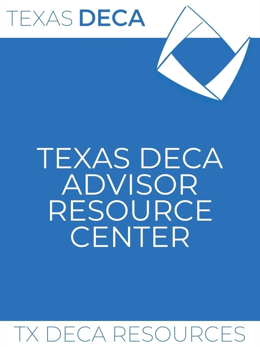 Texas DECA Advisor Resource Center — Texas DECA