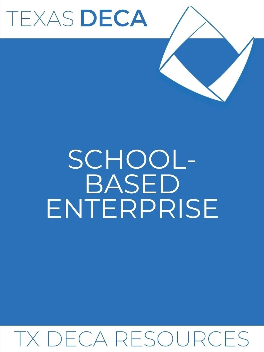 School-Based Enterprises — Texas DECA