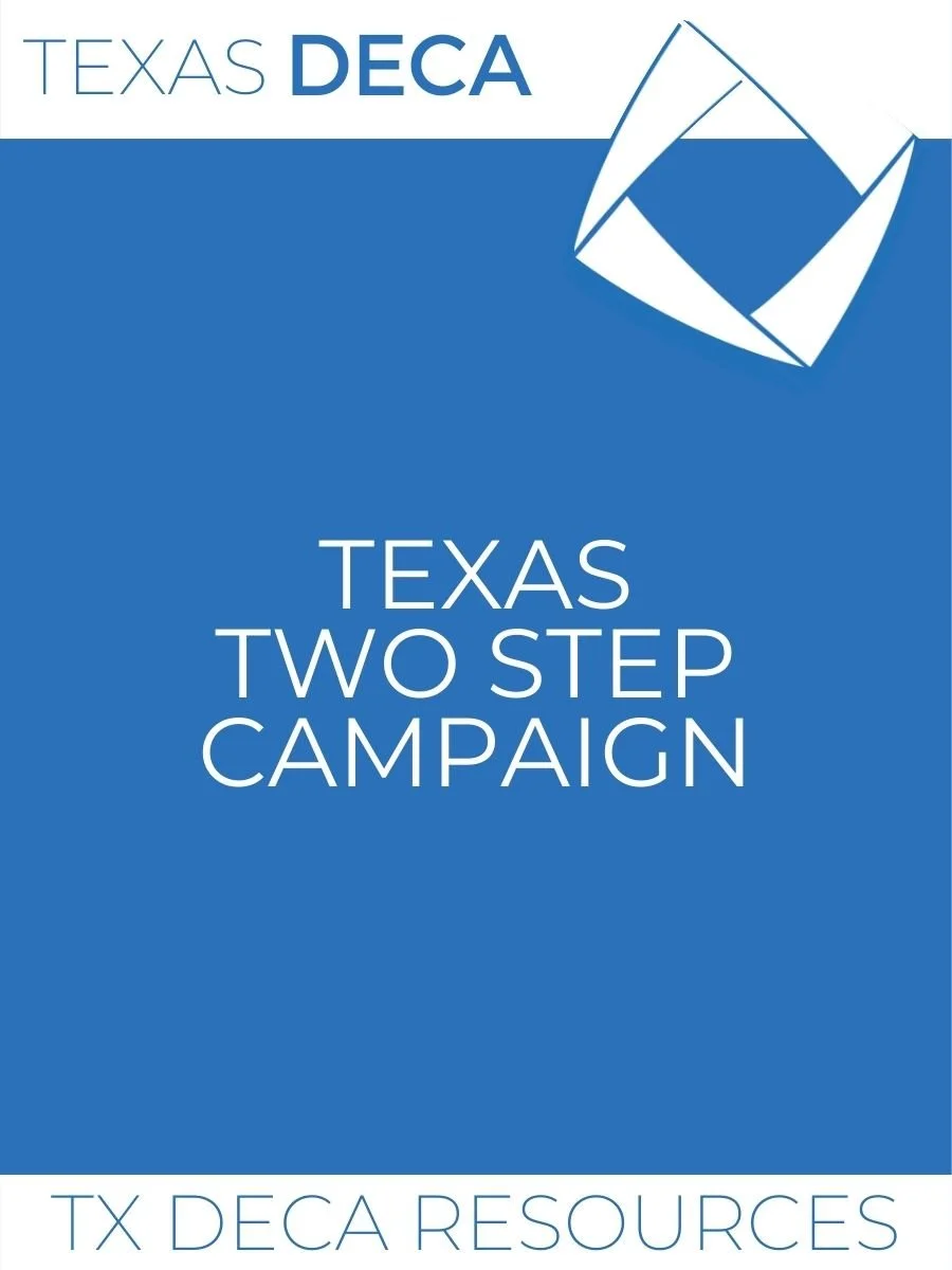 Texas Two Step Campaign — Texas DECA