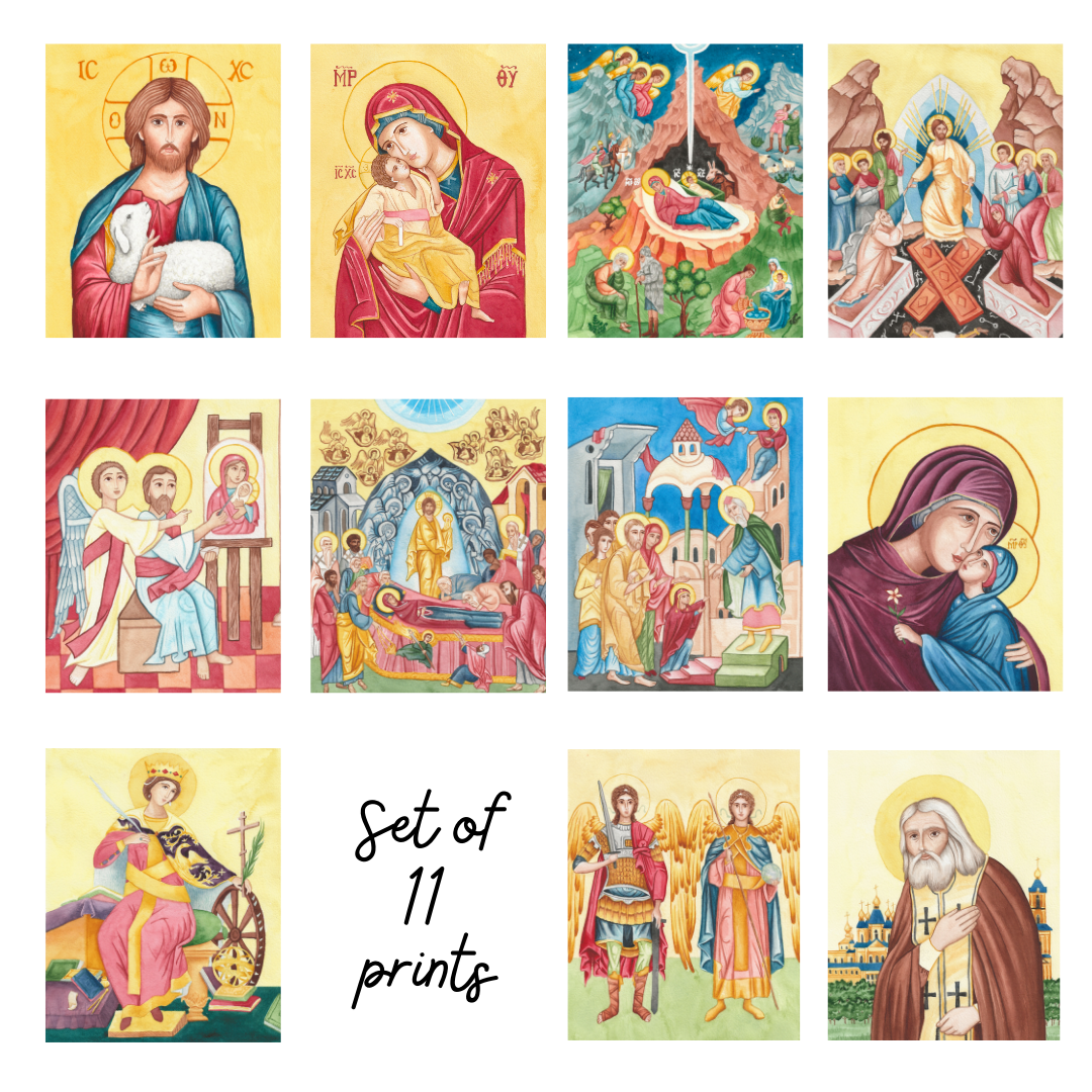 Set of 11 Prints — Draw Near Designs