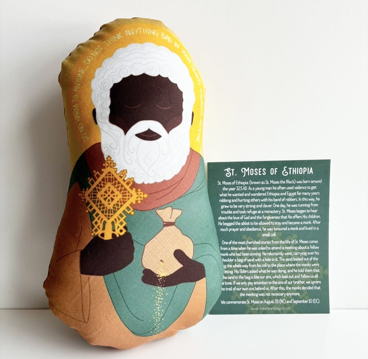 St. Moses of Ethiopia Doll — Draw Near Designs
