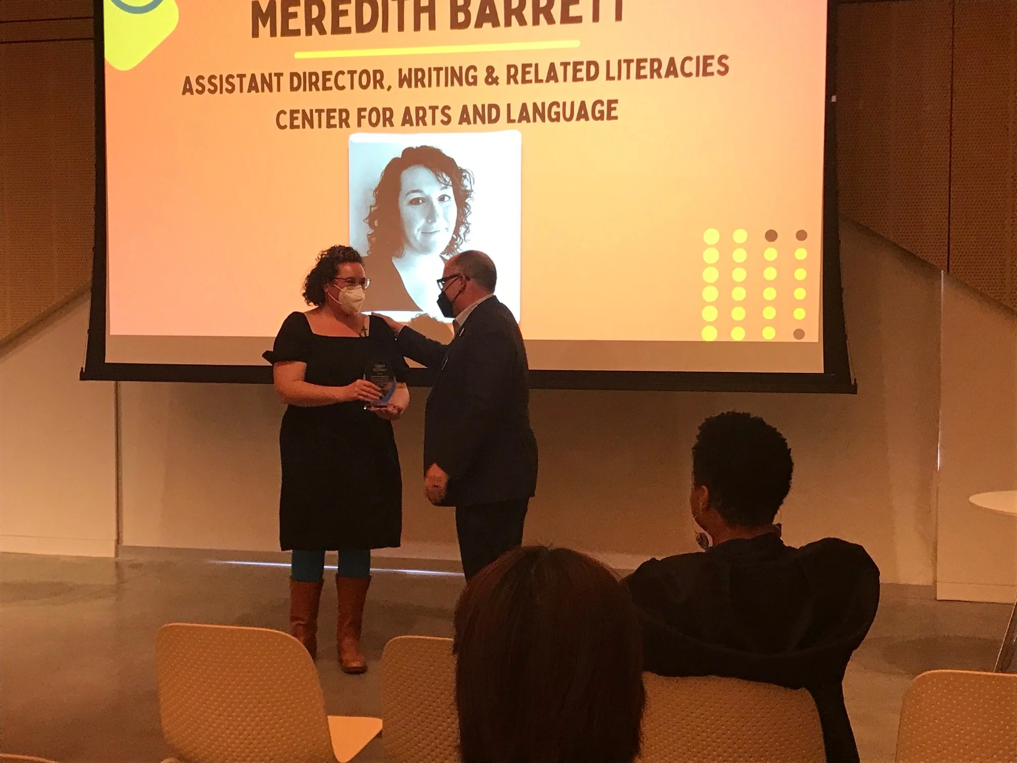 A&L's Meredith Barrett Is Undergraduate Supervisor of the Year! — Center for Arts & Language