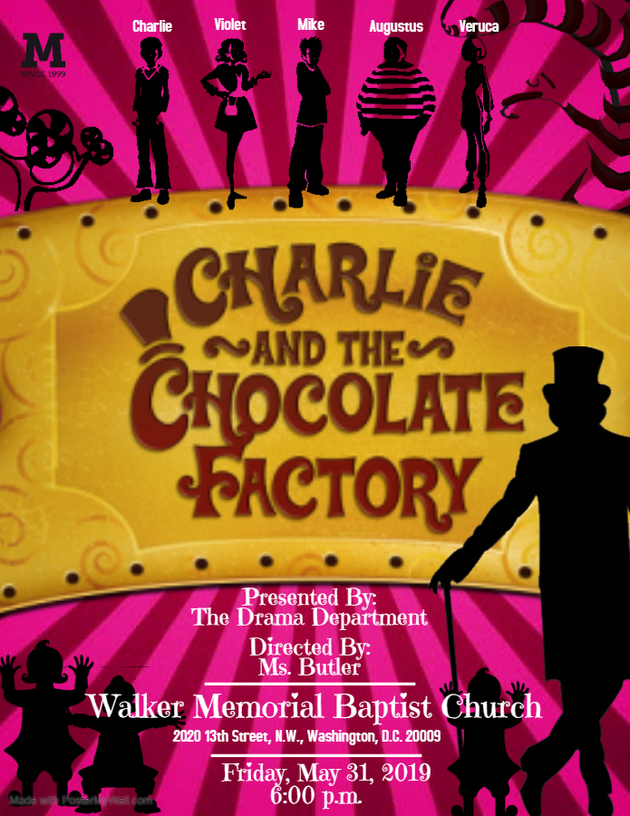 Charlie And The Chocolate Factory Play Poster