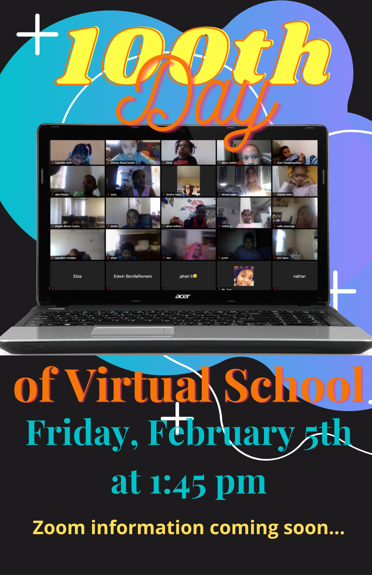 Pre-K3 - Kinder 100th Day of School Celebration / Pre-K3 - Kinder ...