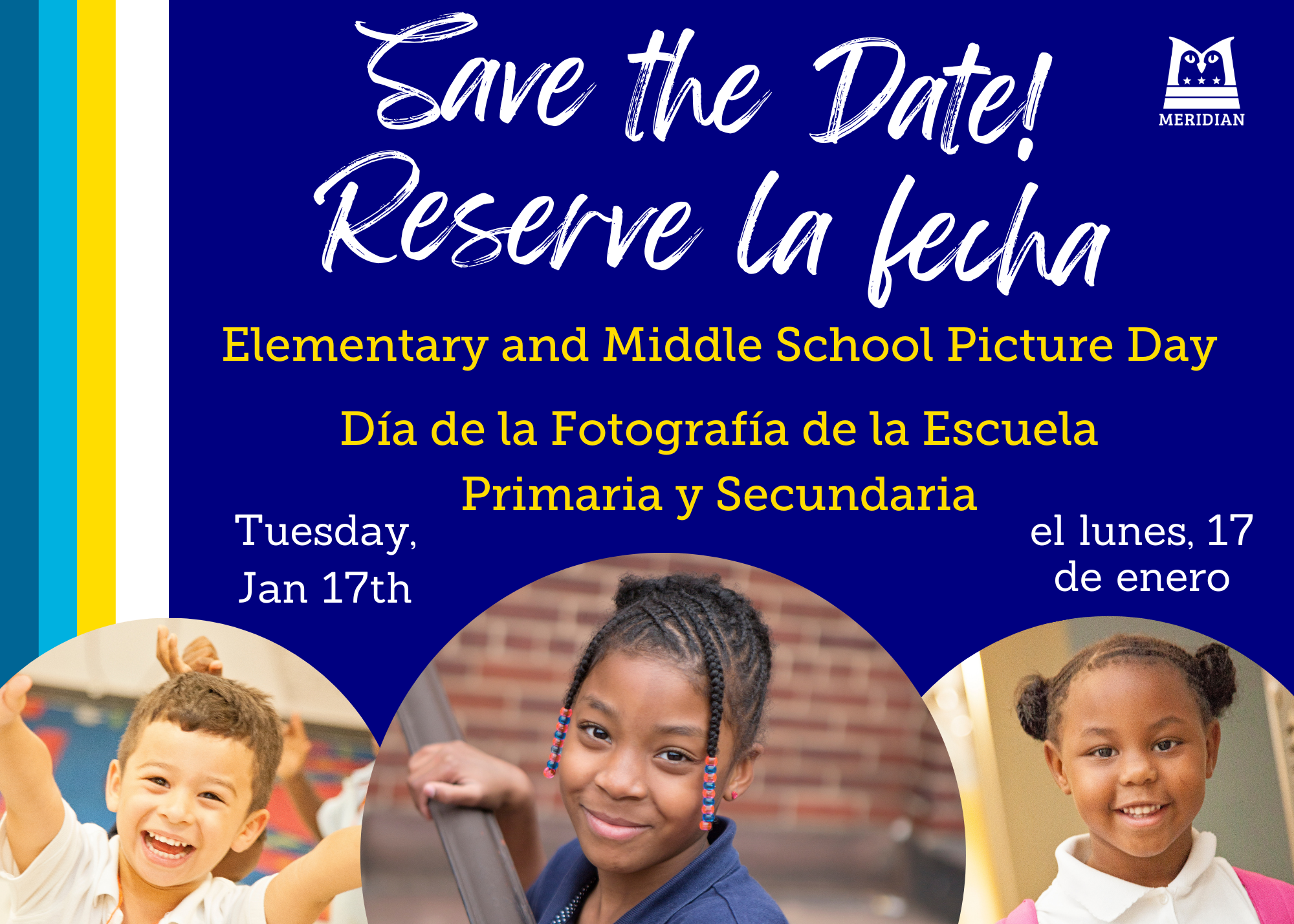 Picture Day Reminder / Recordatorio del día de la imagen — Meridian ...