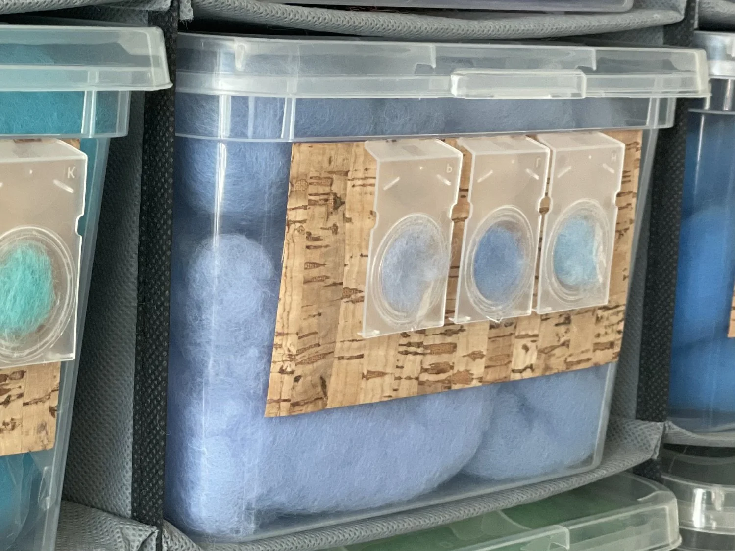 Emerald Hill Textiles by Laura Ricks — Stunning Wool Storage Idea ...