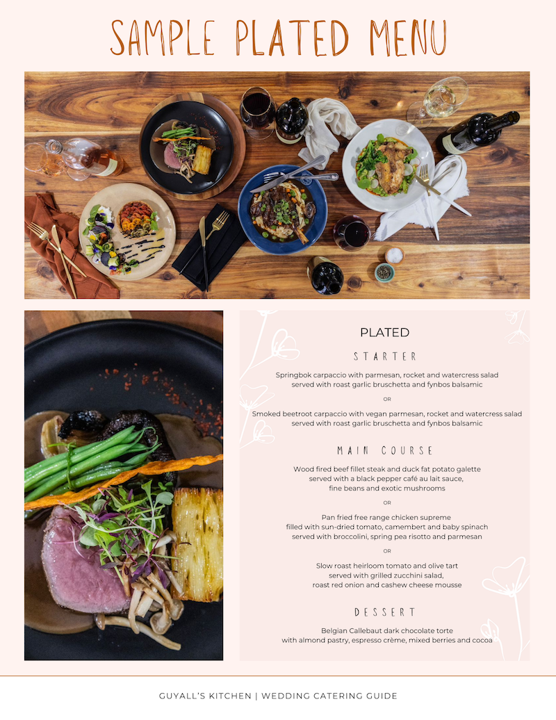 Wedding Catering Guide — Guyall's Kitchen
