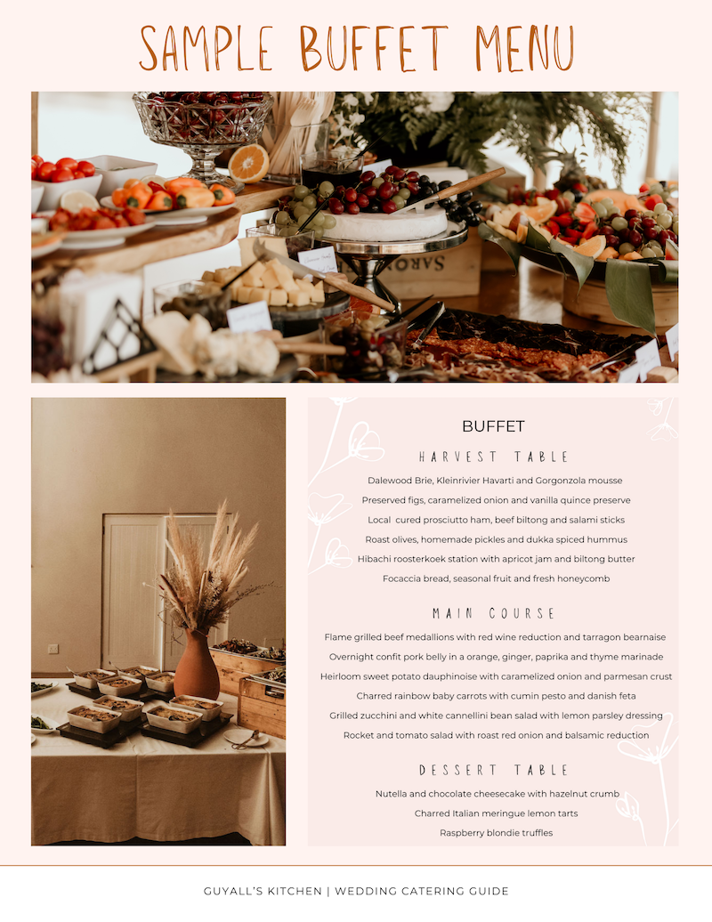 Wedding Catering Guide — Guyall's Kitchen