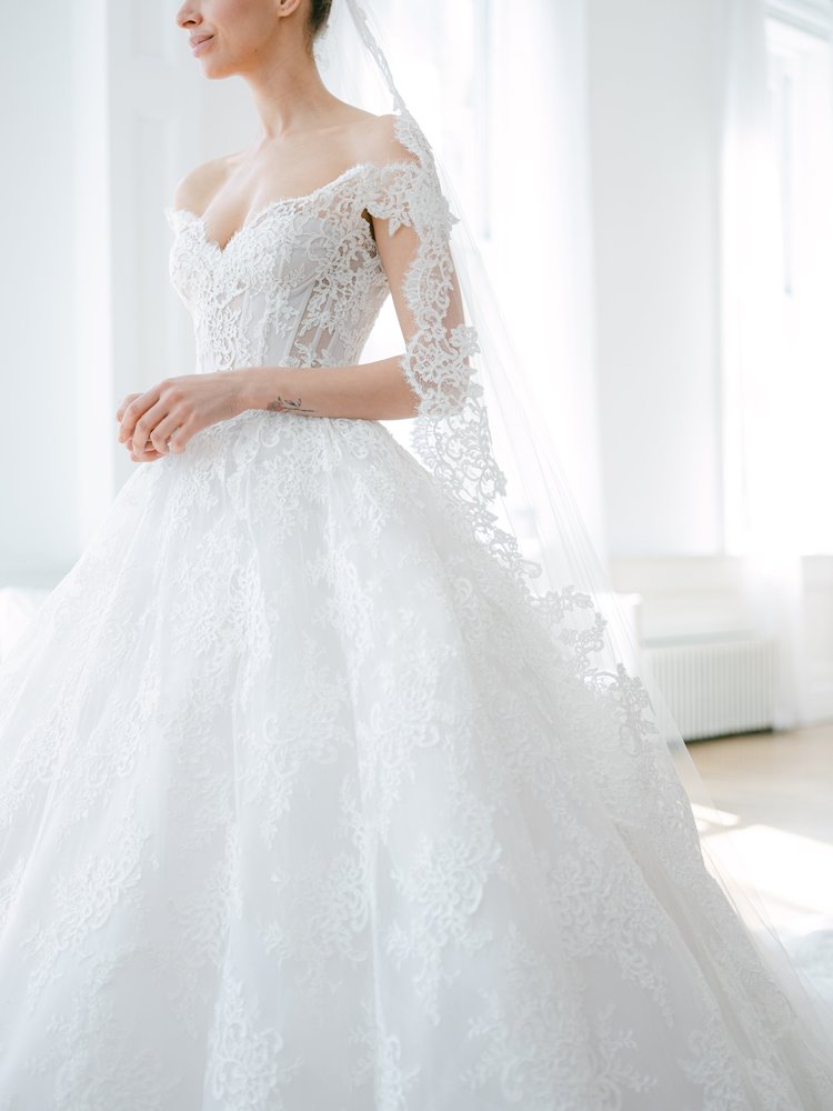 Sash Wedding Dress by Ines Di Santo | The Bridal Finery