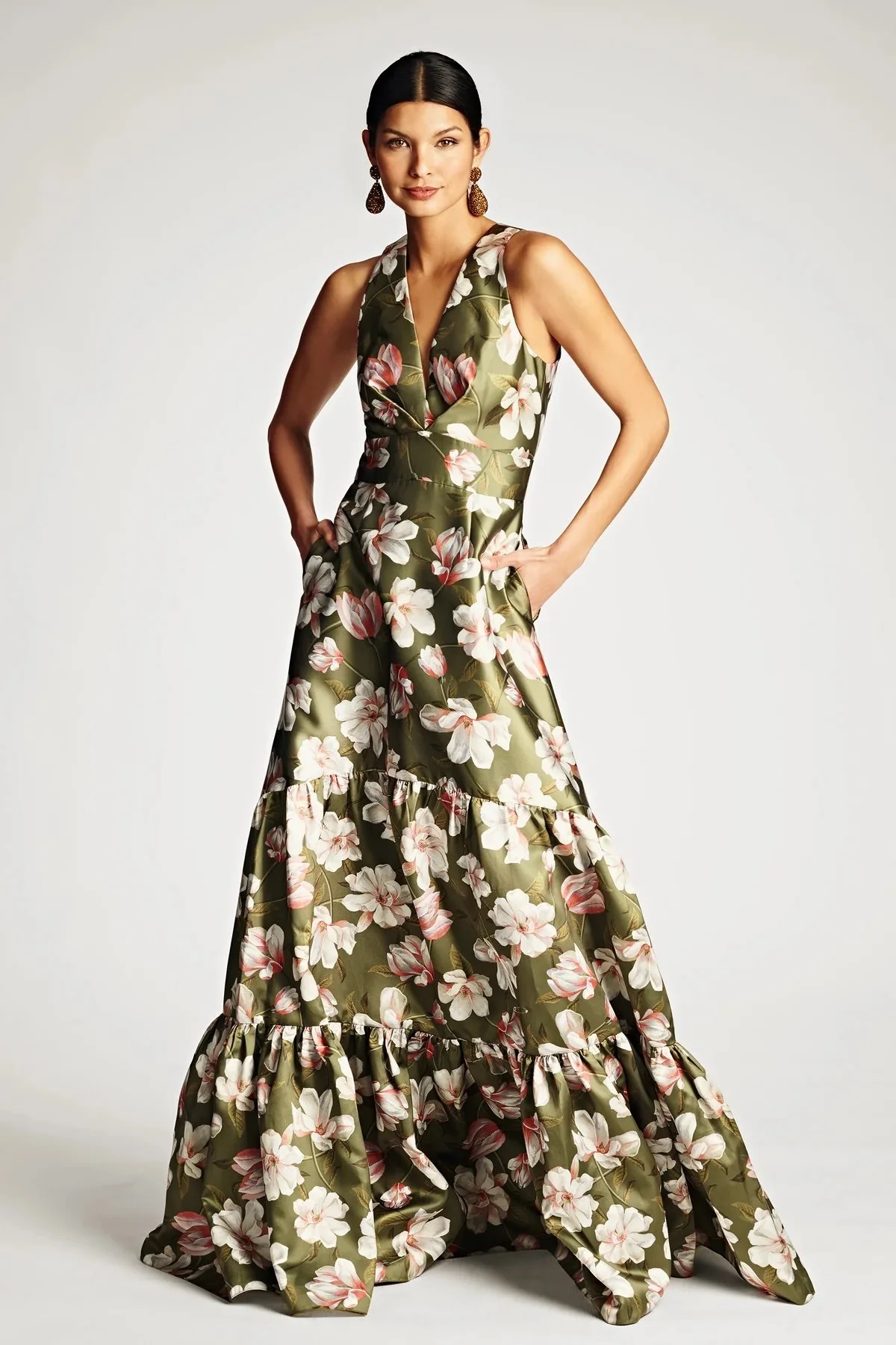 Outdoor wedding floral mother of the bride dresses 60 photos ...