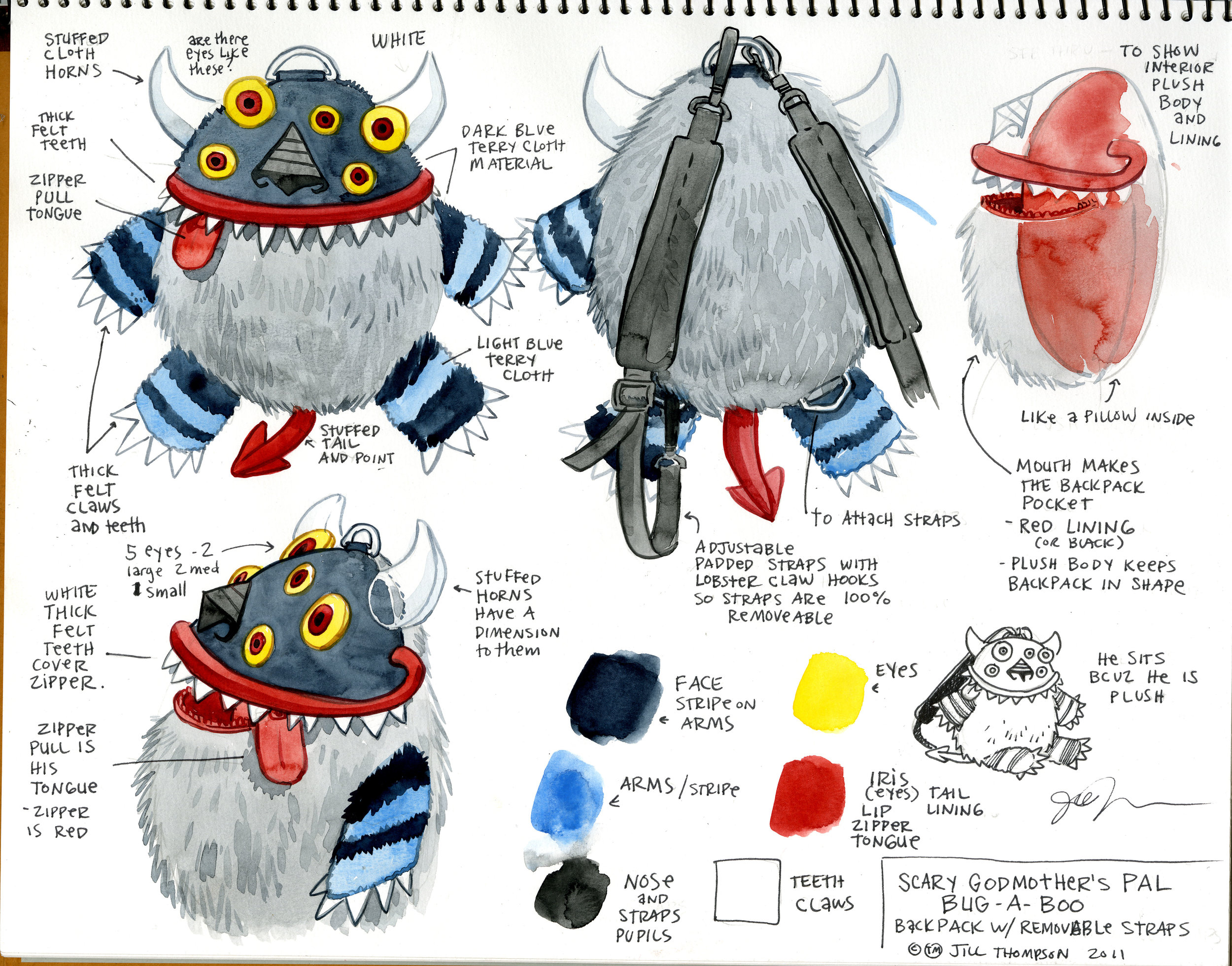 Toy Gallery — The Scary Godmother - The Creations of Jill Thompson