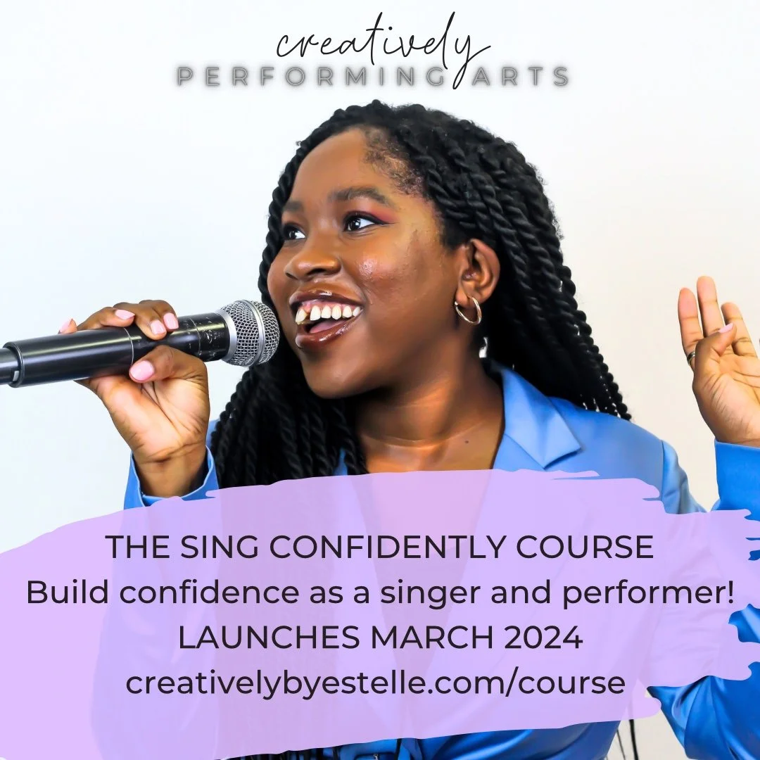 Sing Confidently Course — Creatively Performing Arts