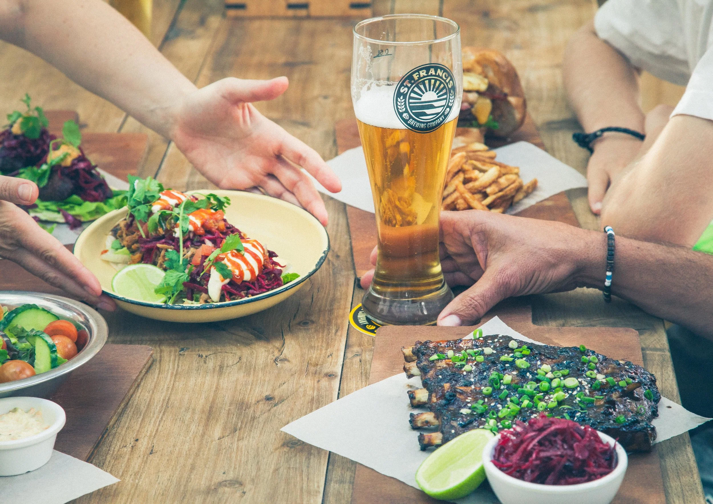 menu — St Francis Brewing Co