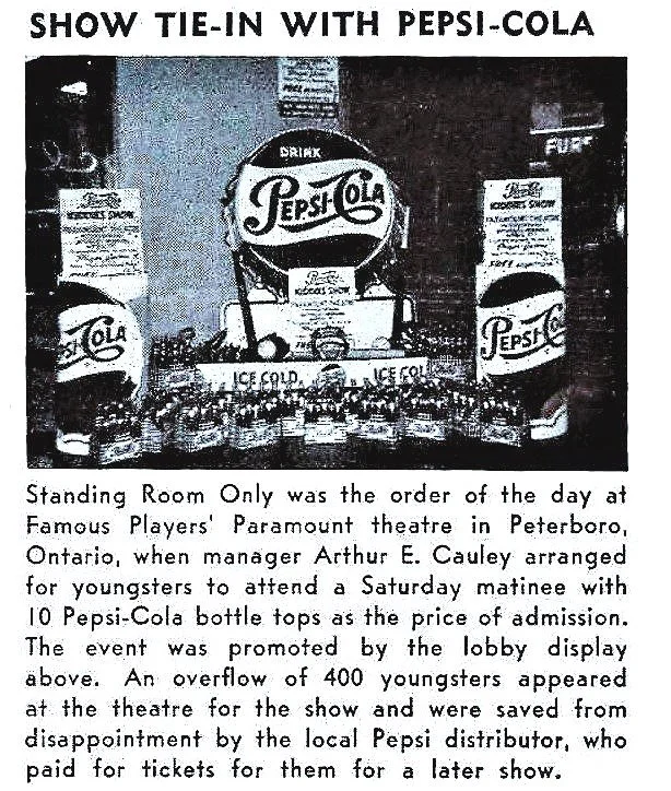 The Paramount Theatre Snack Bar, 1955 — A Peterborough Movie-Going History