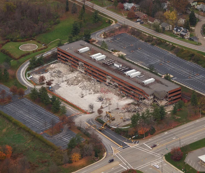 CONSOL ENERGY HEADQUARTERS BUILDING DEMOLITION — Burchick Construction ...