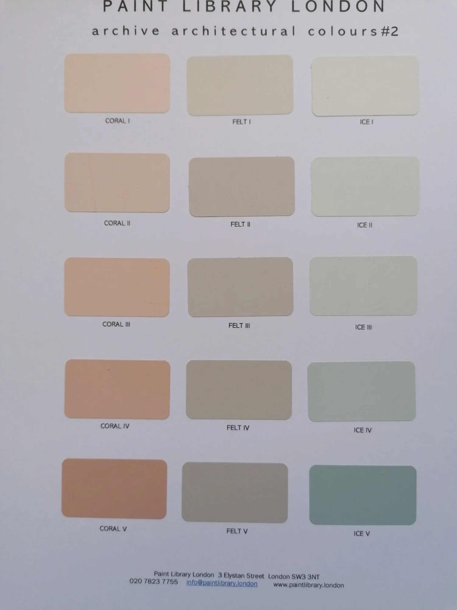 PAINT LIBRARY LONDON