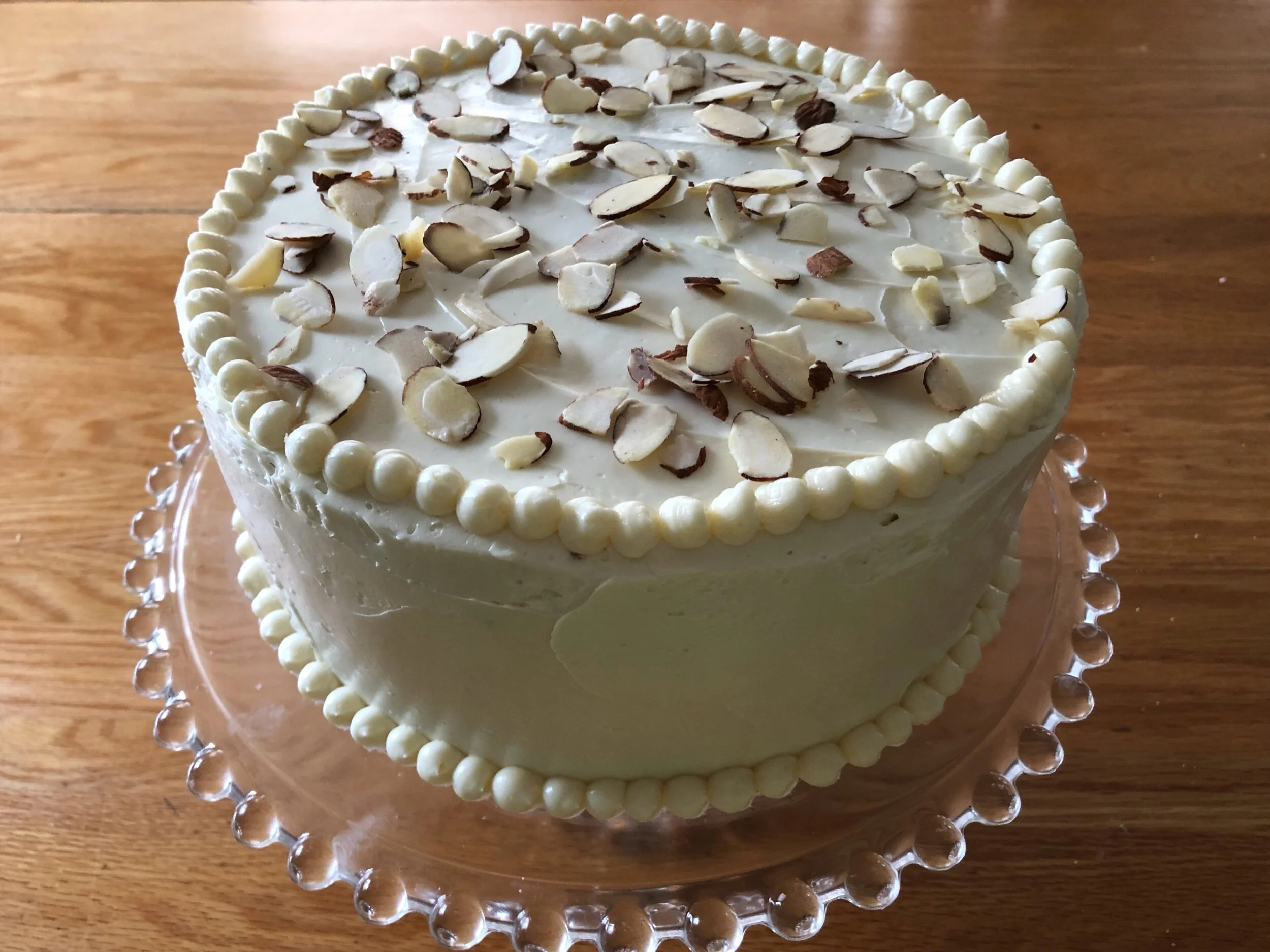 White Chocolate Raspberry Wedding Cake