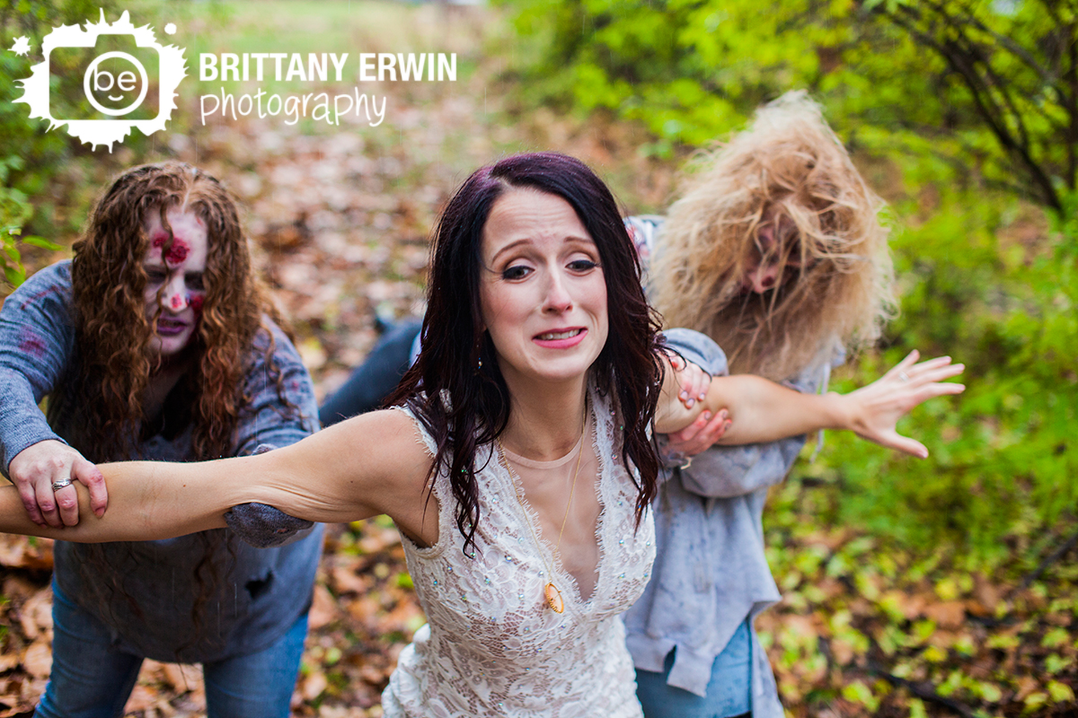 Zombie elopement shoot | Nerdy Indy photographer — Brittany Erwin ...