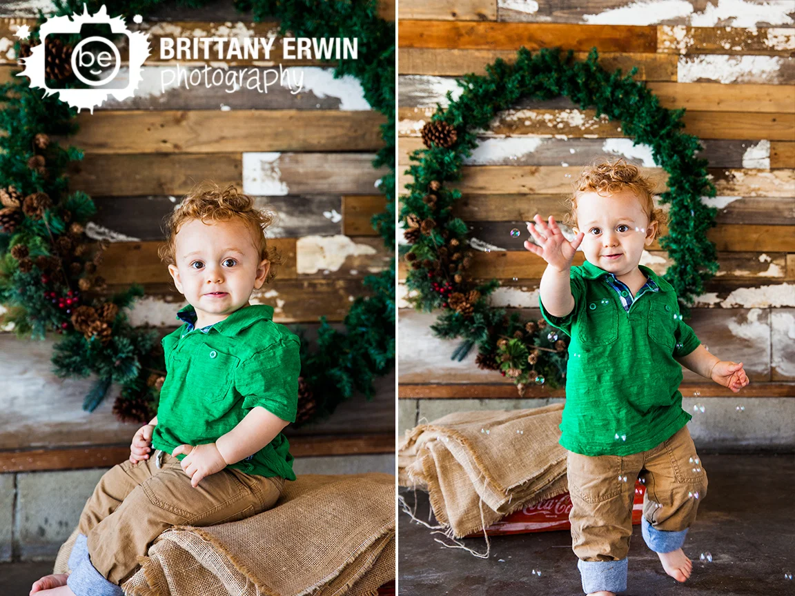 Christmas mini sessions setup | Indianapolis studio photographer ...