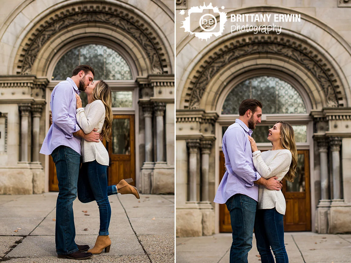 Caitlin + Dustin = Engaged! | Indiana Univeristy Bloomington engagement ...