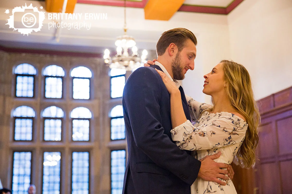 Caitlin + Dustin = Engaged! | Indiana Univeristy Bloomington engagement ...