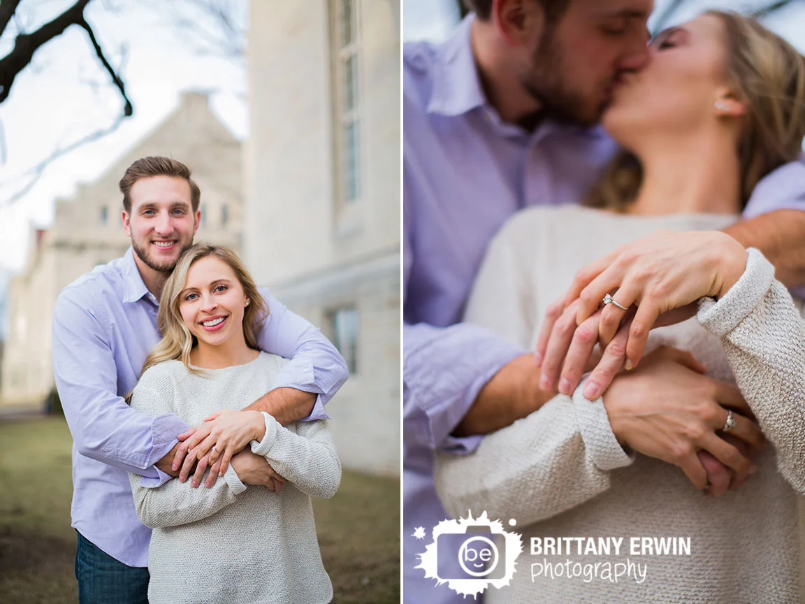 Caitlin + Dustin = Engaged! | Indiana Univeristy Bloomington engagement ...
