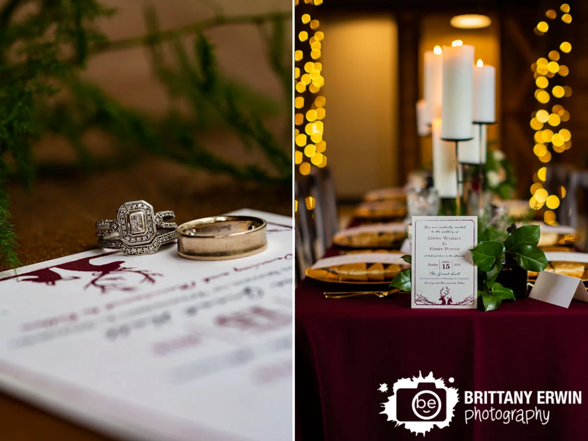 Rachel + Daniel = Magically Married | Harry Potter Themed Wedding Shoot ...