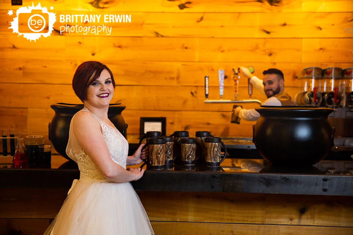 Rachel + Daniel = Magically Married | Harry Potter Themed Wedding Shoot ...