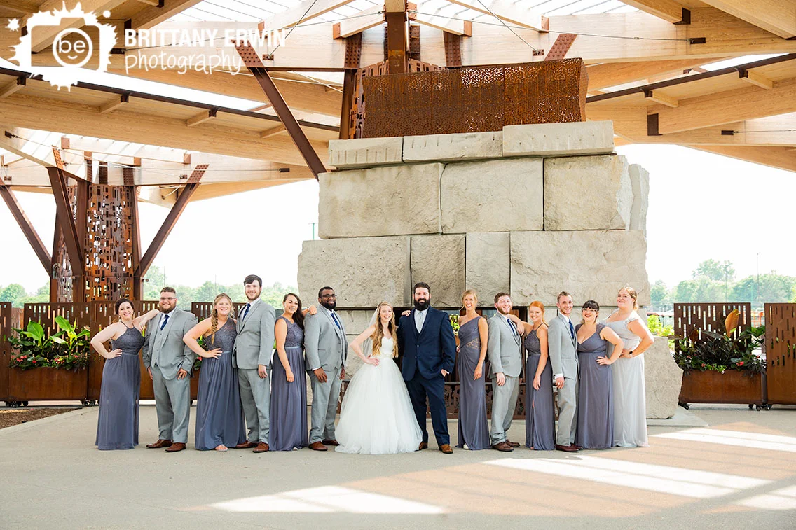 Caila + Michael = Married! | Indianapolis Zoo wedding photographer ...