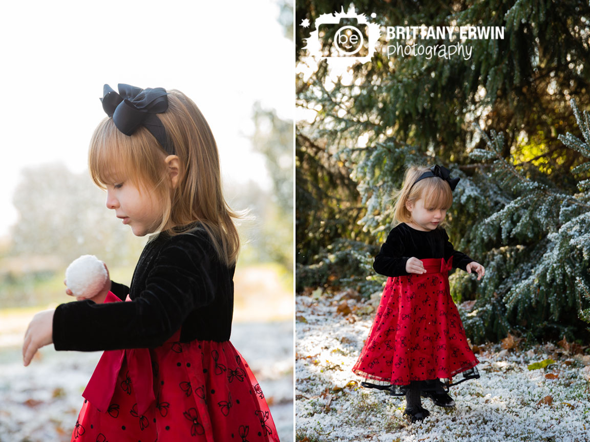Day one in the snow! | Indianapolis winter mini sessions — Brittany ...
