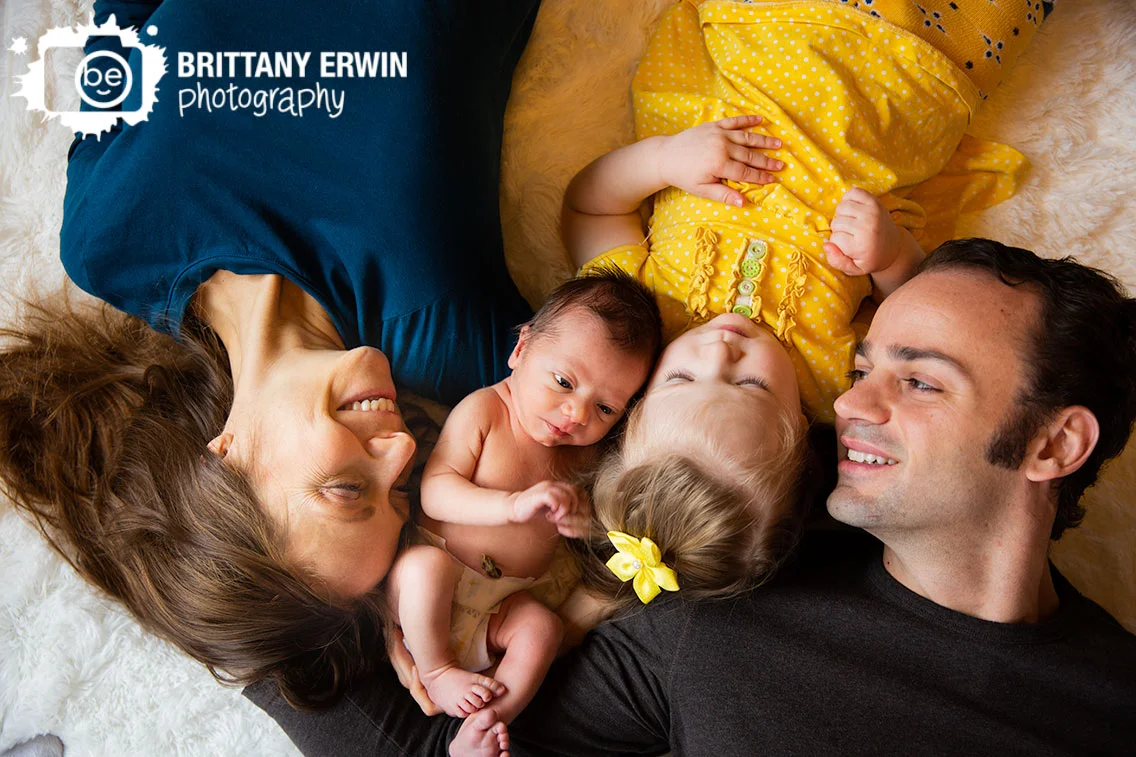 Joe + Gretchen = 4! | In home newborn photographer — Brittany Erwin ...