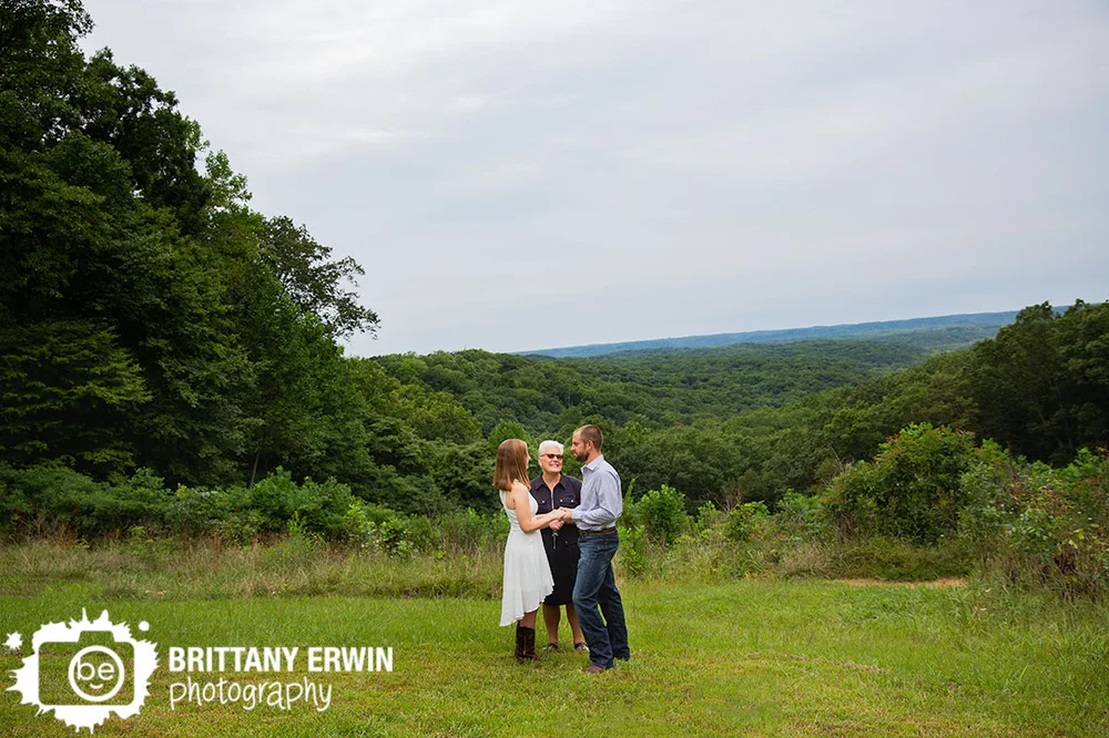 Sarah + Brandon = Eloped! | Brown County elopement photographer ...