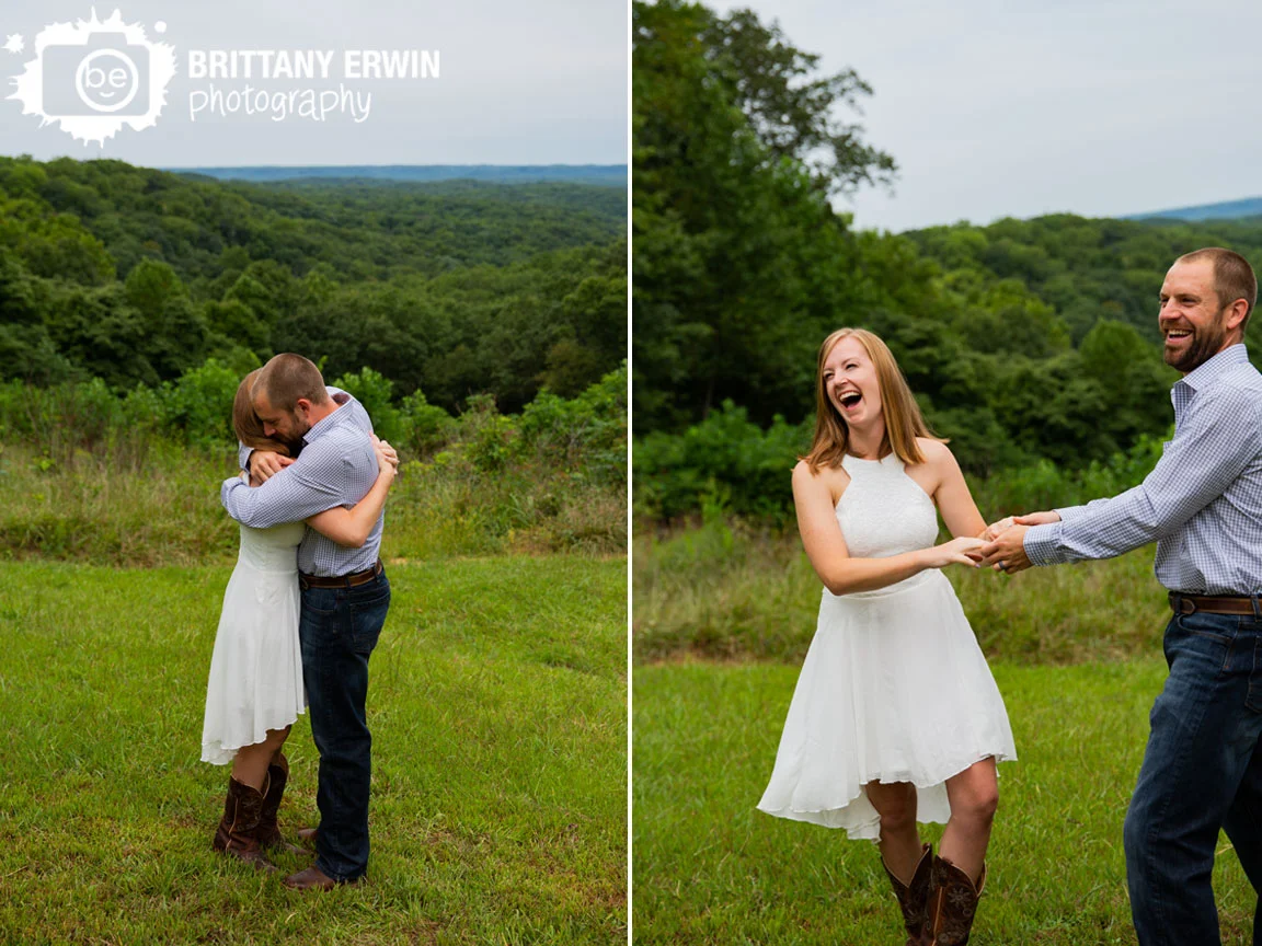 Sarah + Brandon = Eloped! | Brown County elopement photographer ...