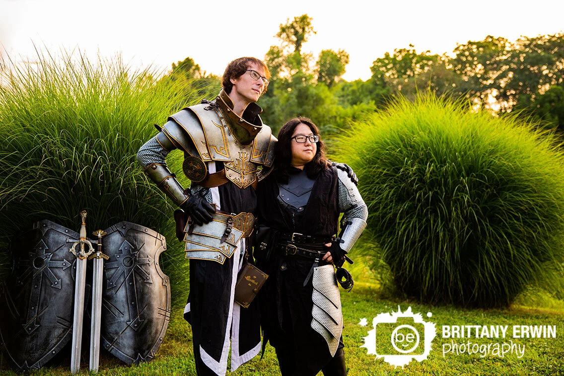 Tommy + Sam = Engaged! | LARP engagement portrait photographer ...