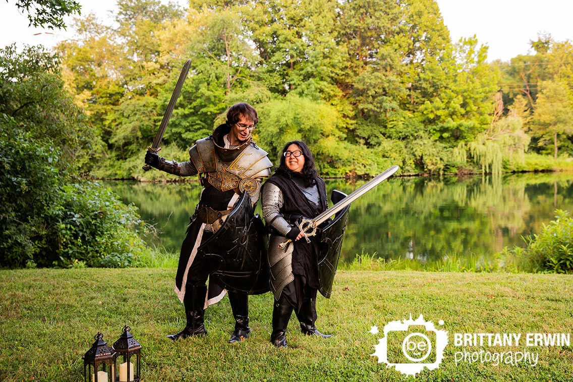 Tommy + Sam = Engaged! | LARP engagement portrait photographer ...
