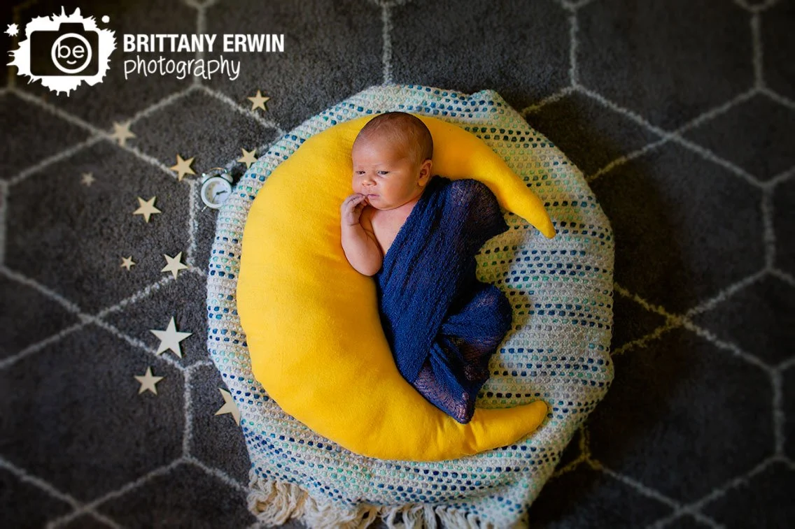 Newborn Baby Boy Awake