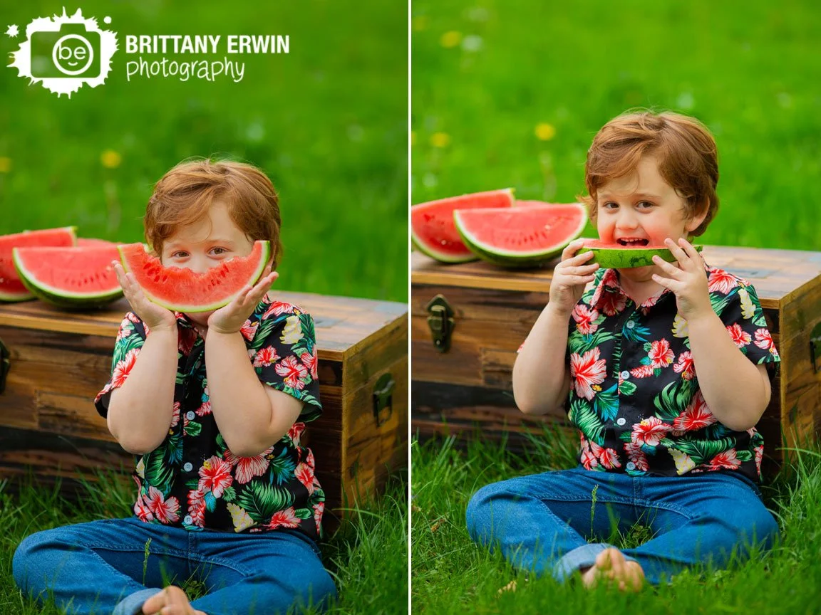 Summer mini sessions! | Camby watermelon minis — Brittany Erwin Photography
