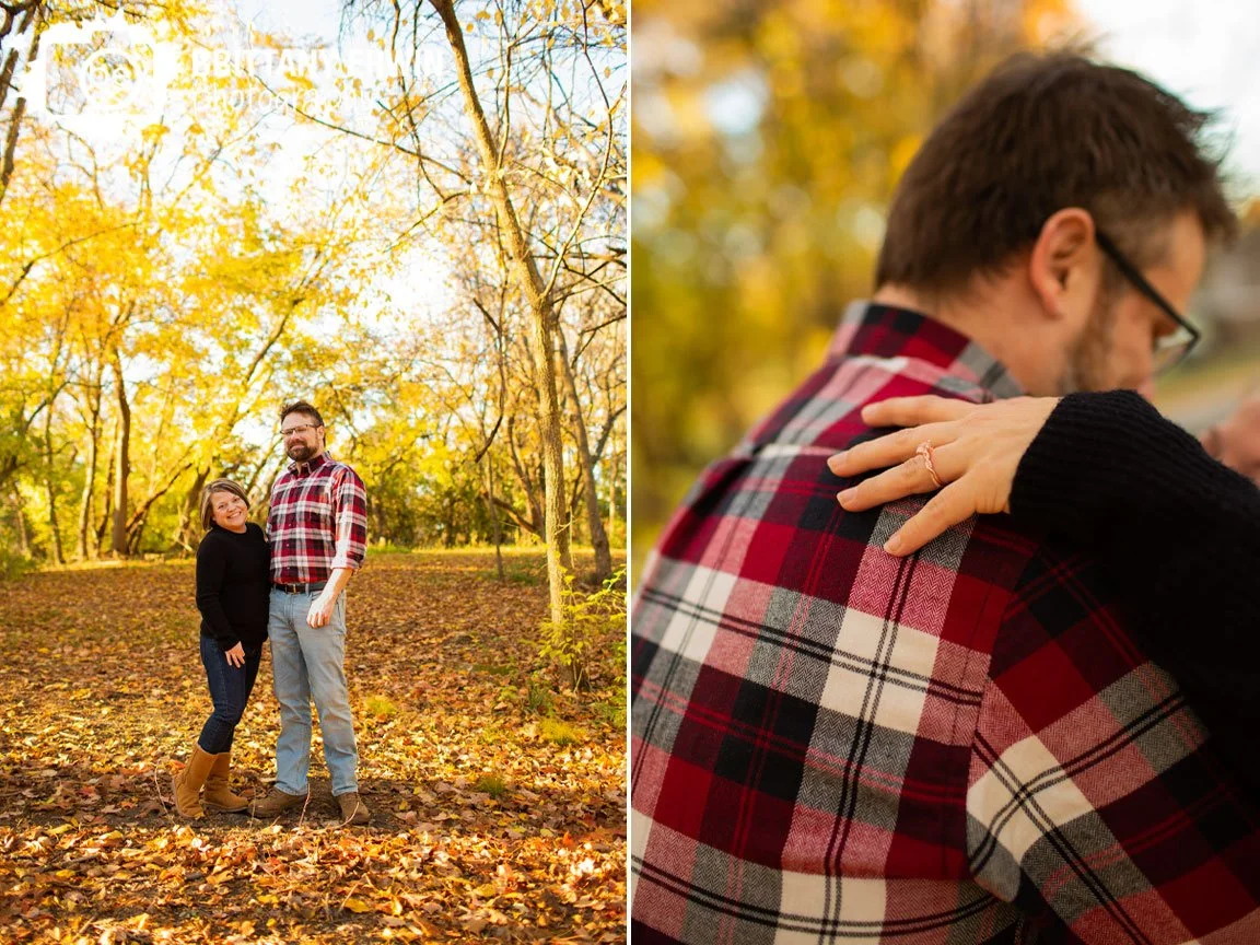 Missy + Michael = Engaged! | Fall engagement photographer — Brittany ...