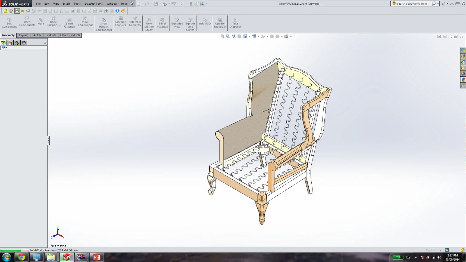 SolidWorks Digital Design & Digital Patterning. An Example of A Wing ...