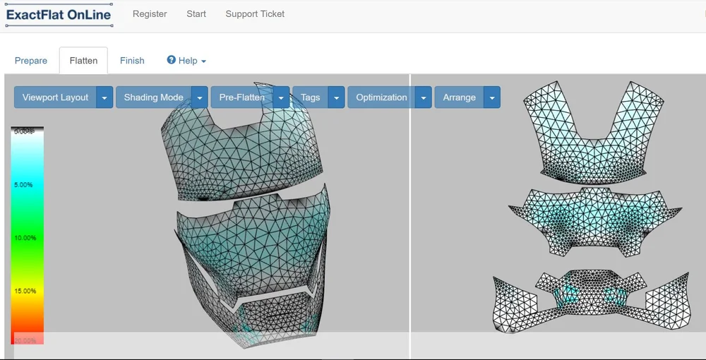 Using AutoDesk Fusion 360 and ExactFlat to Fashion a "Super" Suit for ...